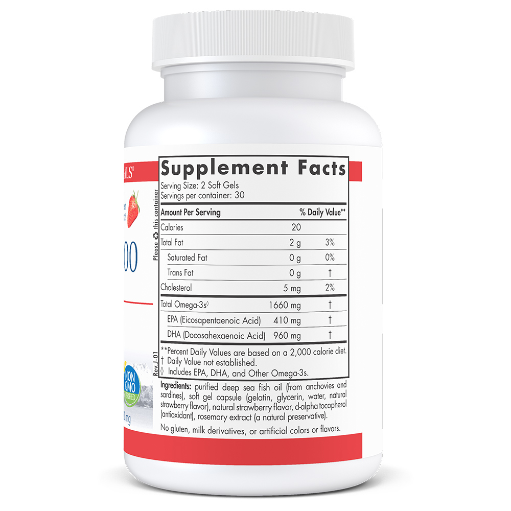 ProDHA 1000 | 410 EPA/960 DHA | 60 Softgels